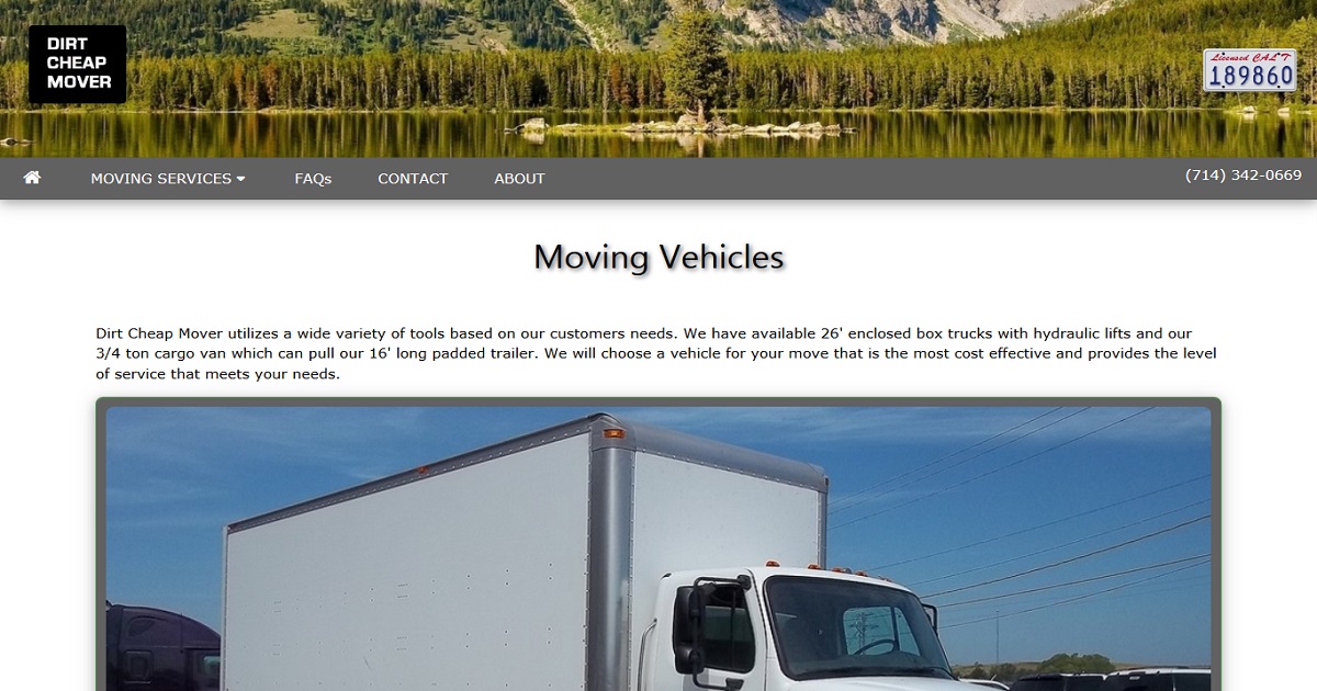 Dirt Cheap Mover - Vehicles